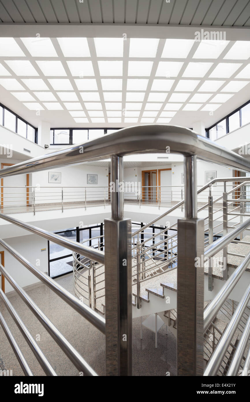 Stairwell of hospital Stock Photo - Alamy