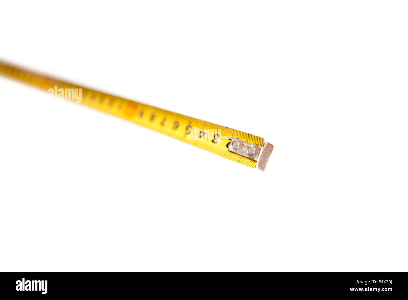 Extended measuring tape Stock Photo - Alamy