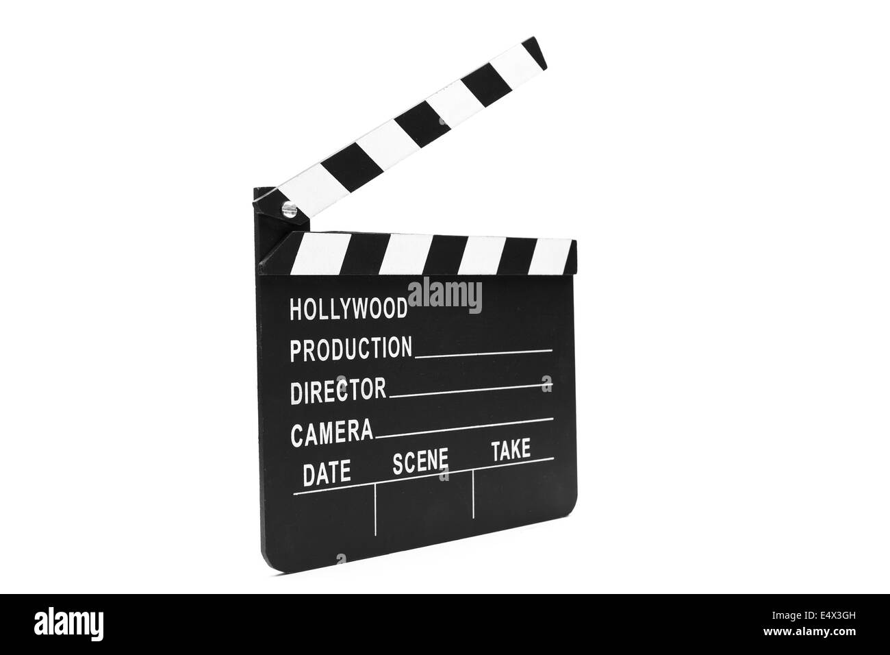 Film clapper board Stock Photo - Alamy