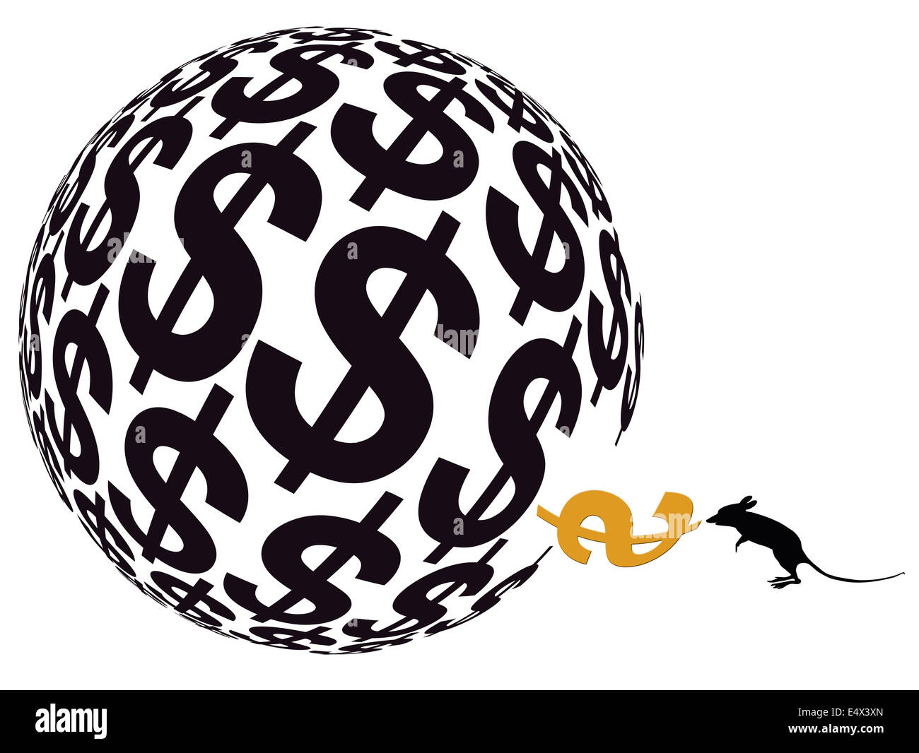 Inflation and Deflation Stock Photo - Alamy