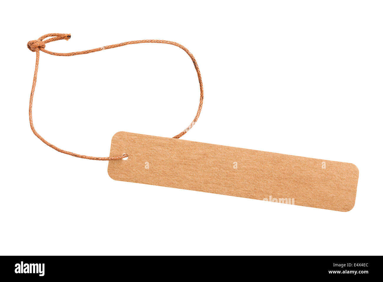 Paper white blank label Cut Out Stock Images & Pictures - Alamy