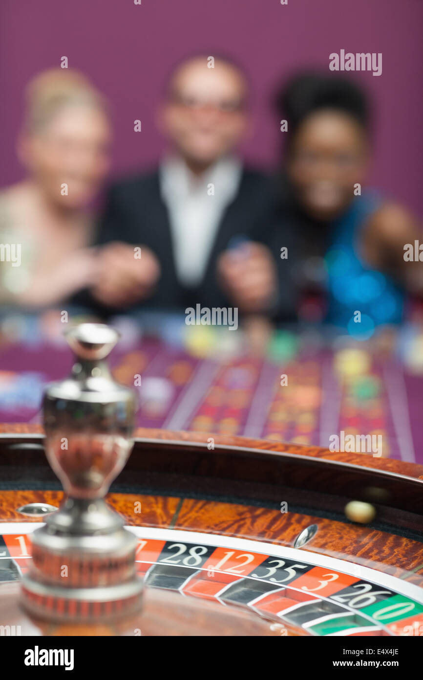 People playing roulette Stock Photo - Alamy