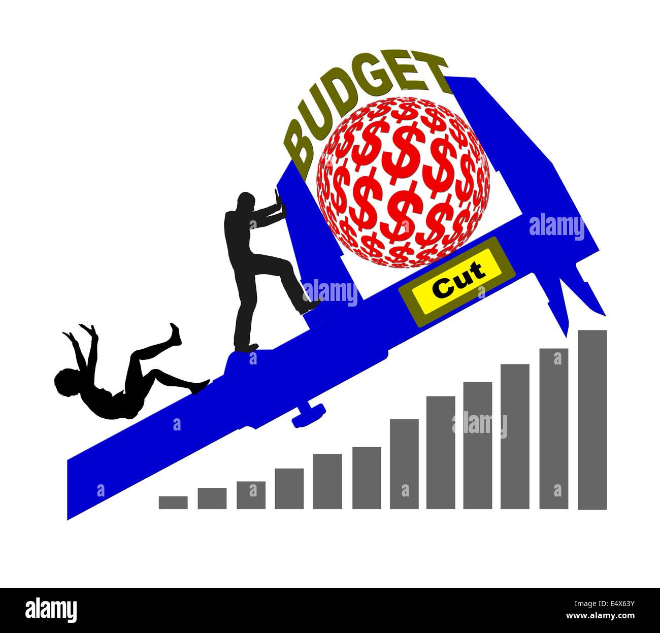 Budget Cut and Job Loss Stock Photo - Alamy
