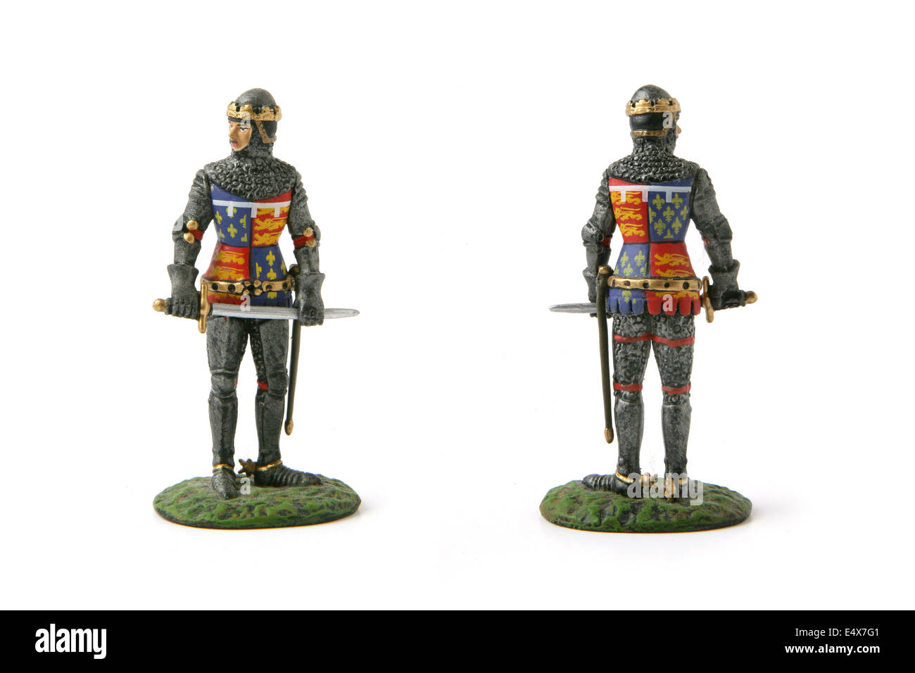 Crusader knight statue Cut Out Stock Images & Pictures - Alamy