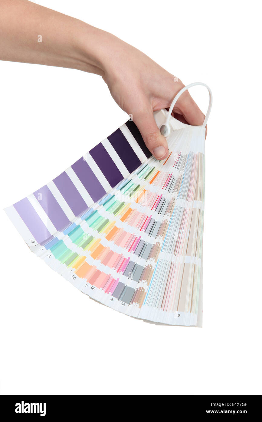 Colour chart hi-res stock photography and images - Alamy