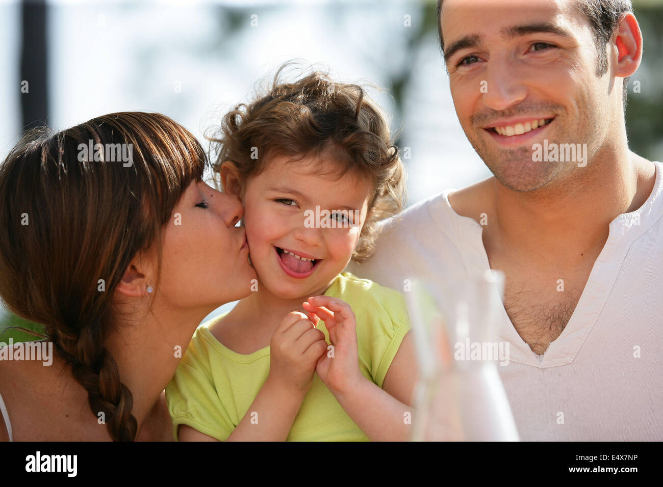 Portrait of a loving family Stock Photo - Alamy