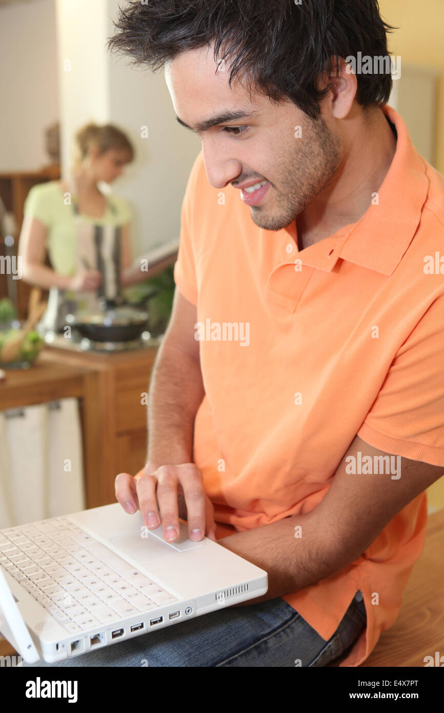 Computer cooking hi-res stock photography and images - Alamy