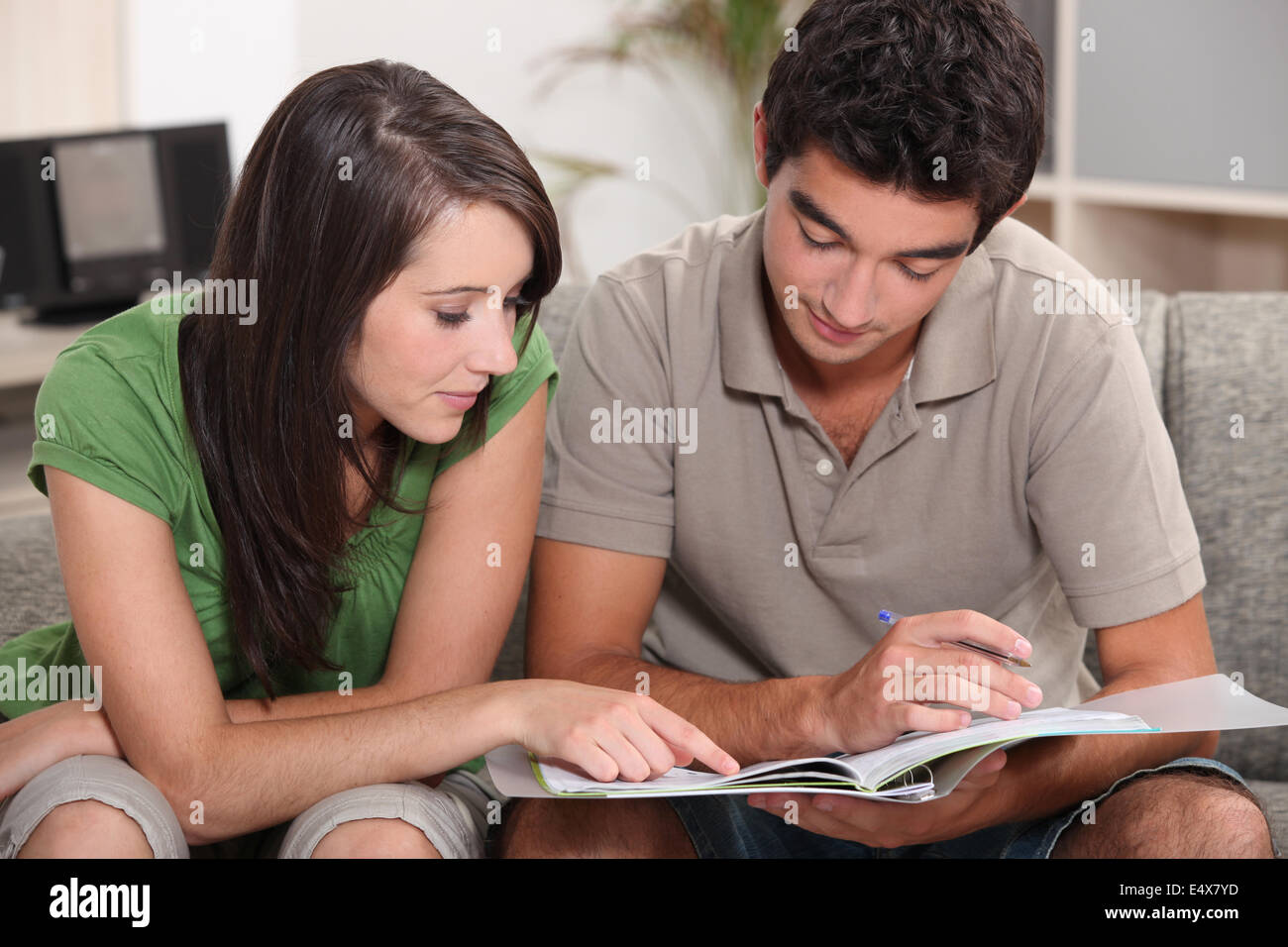 Reviewing file hi-res stock photography and images - Alamy