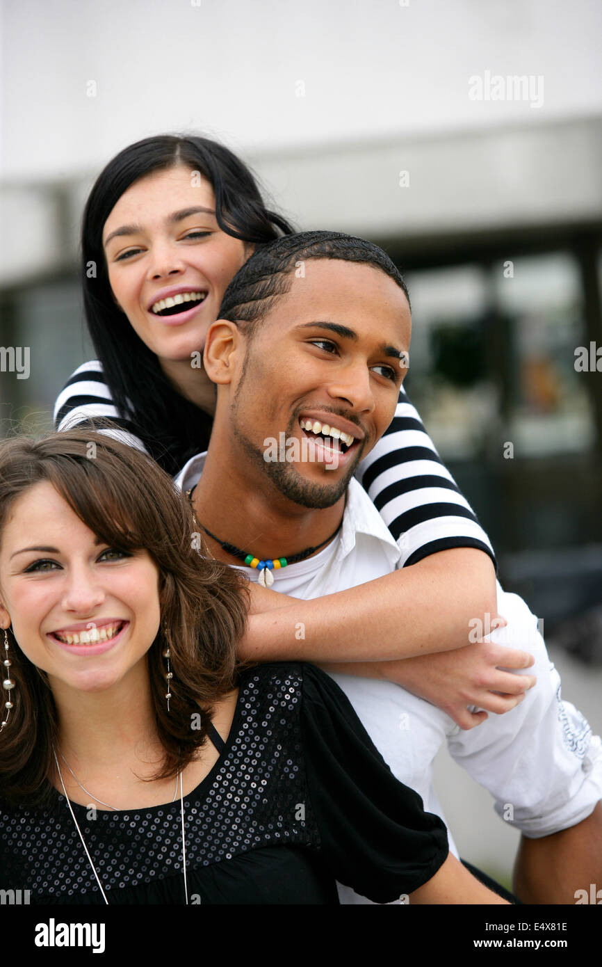 Black girls having fun hi-res stock photography and images - Alamy