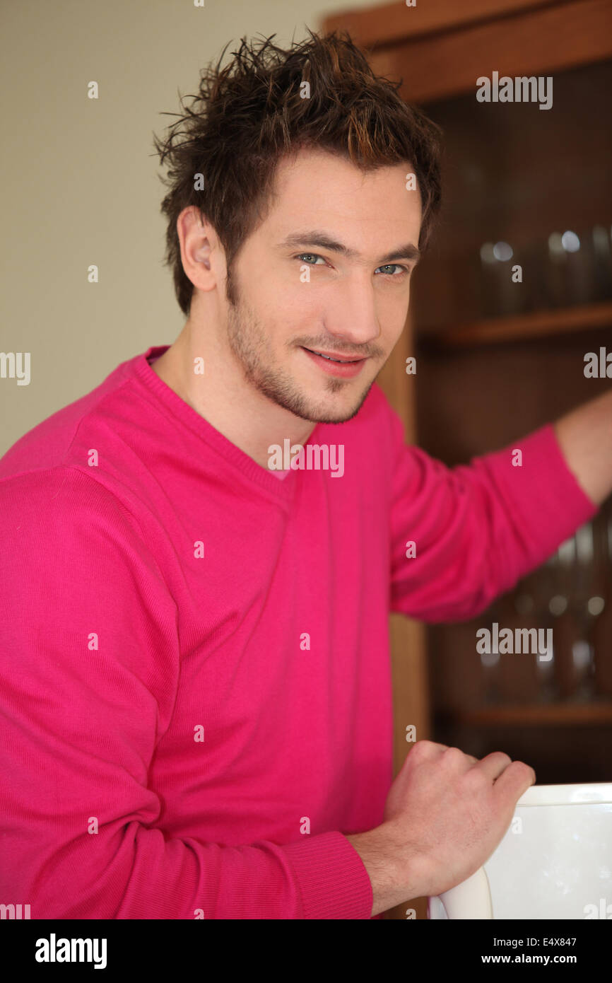 Casual home life hi-res stock photography and images - Alamy