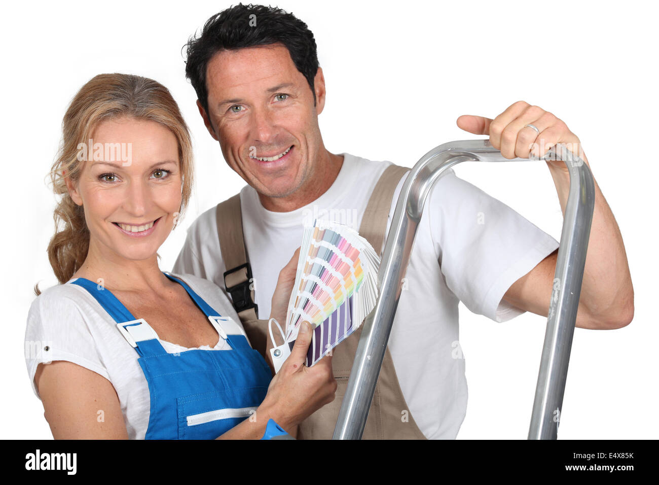 Overalls painting wall hi-res stock photography and images - Alamy