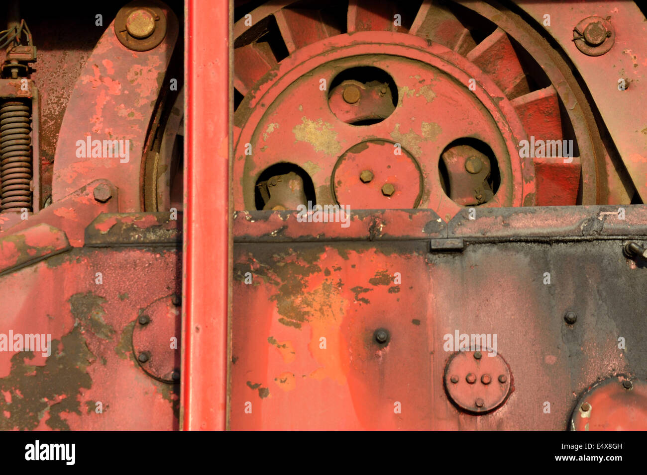 Red industrial machinery equipment hi-res stock photography and images ...