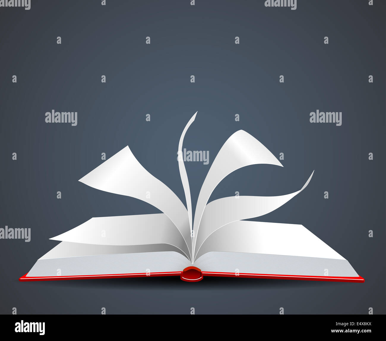 Open book illustration hi-res stock photography and images - Alamy