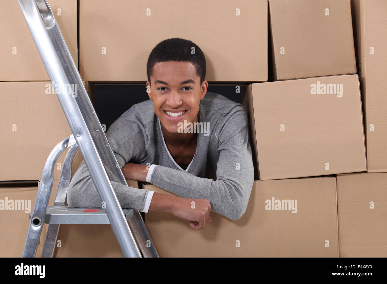 Moving to uni hi-res stock photography and images - Alamy