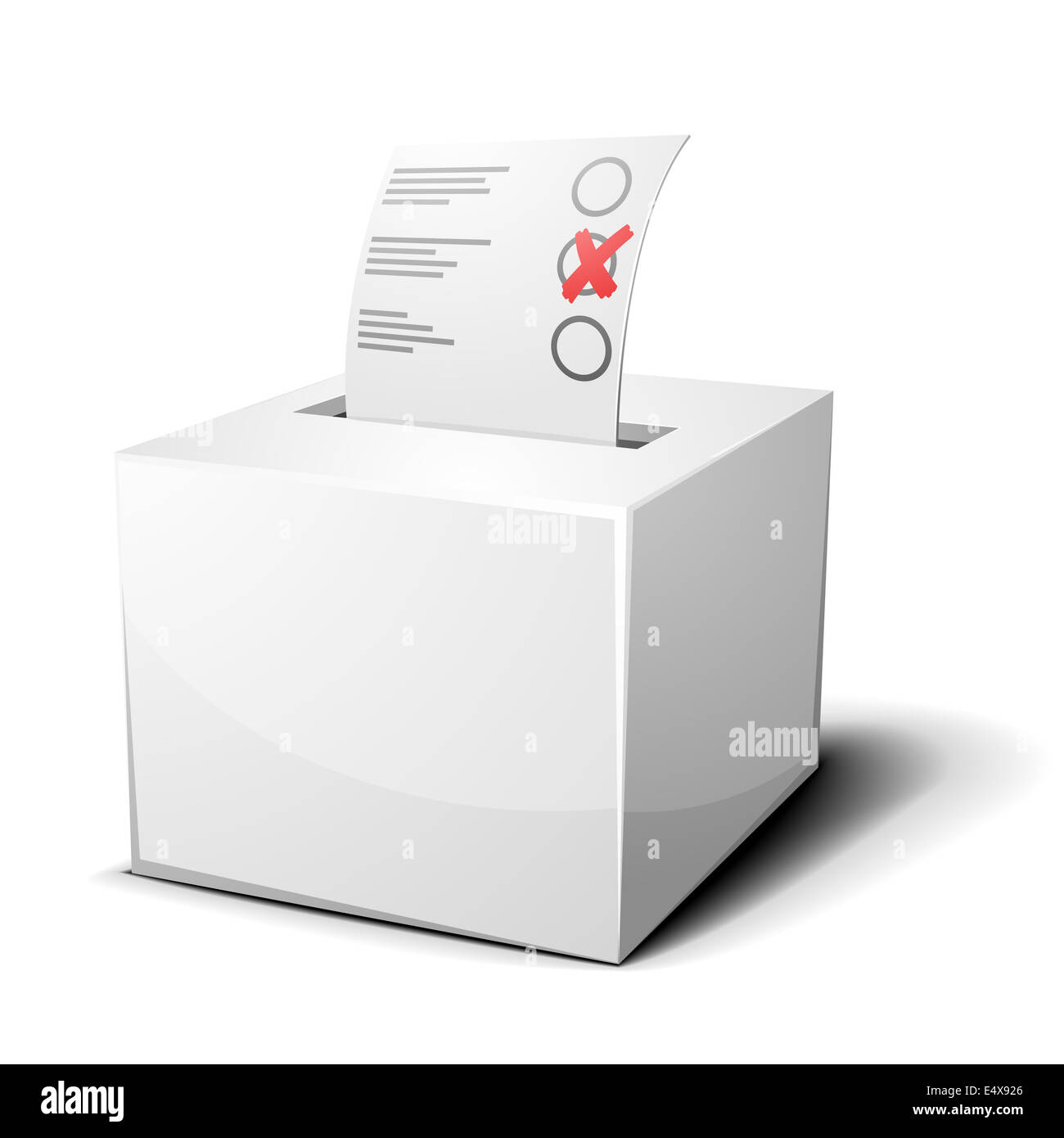 Ballot symbol hi-res stock photography and images - Alamy