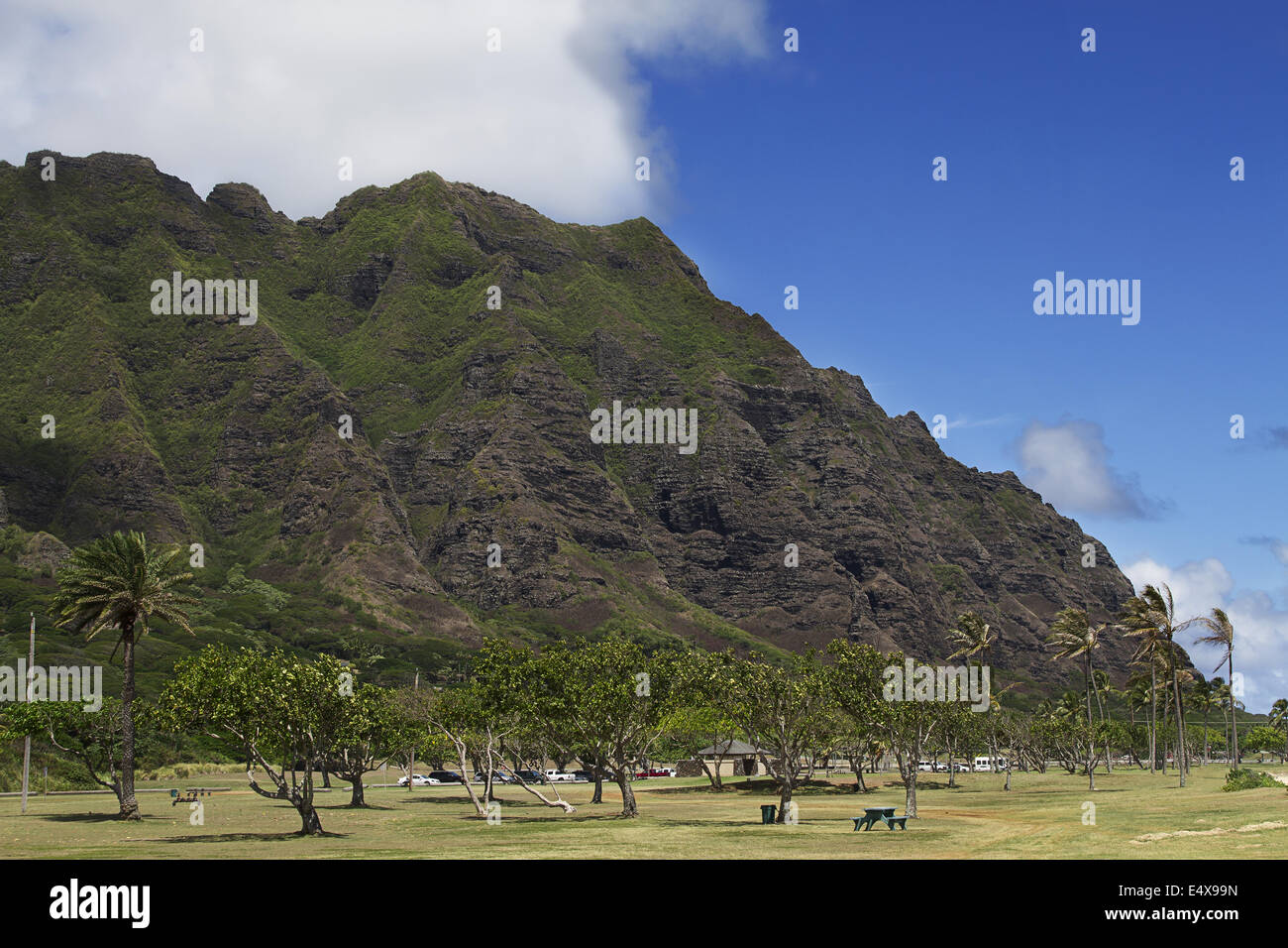 kahana valley state park Stock Photo - Alamy