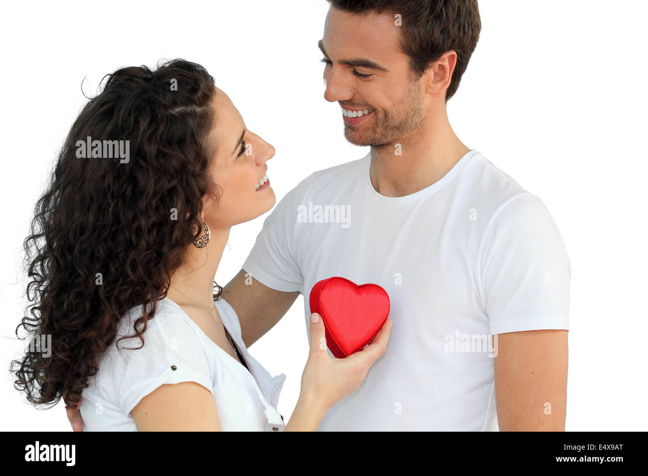 Man giving heart hi-res stock photography and images - Alamy