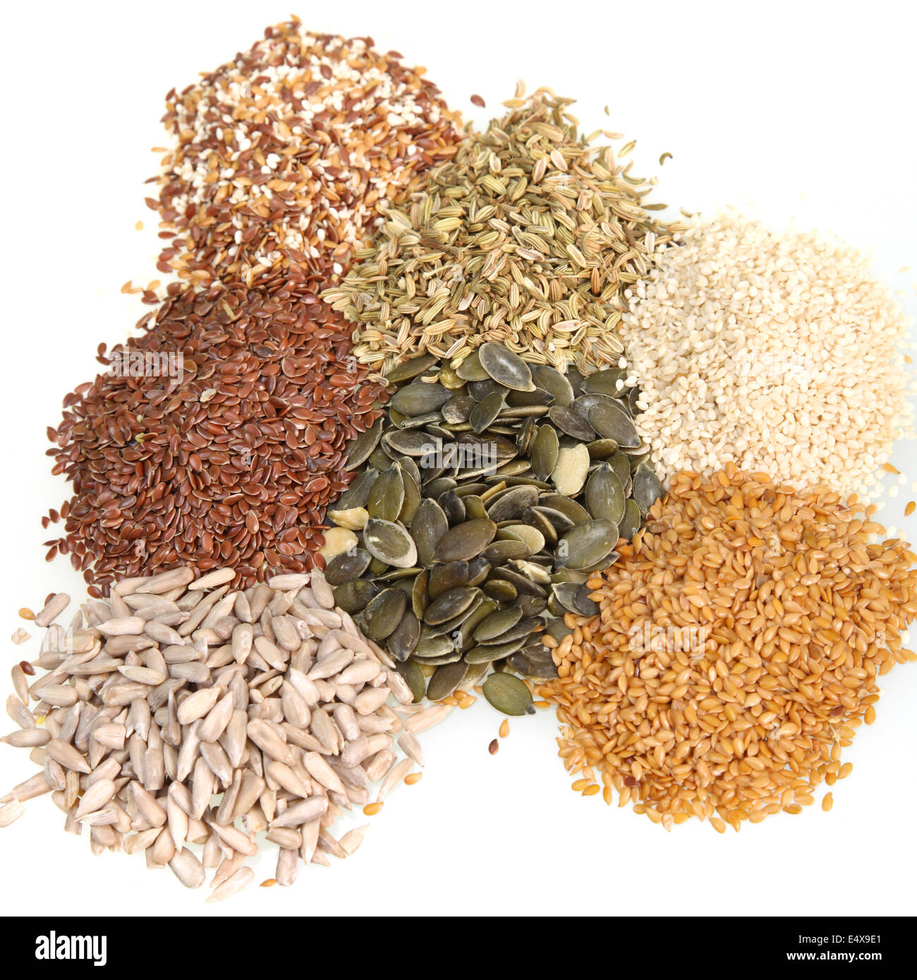 Fresh dried seeds used in cooking Stock Photo - Alamy