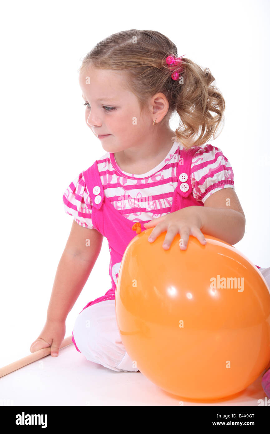 Balloon girl hi-res stock photography and images - Alamy