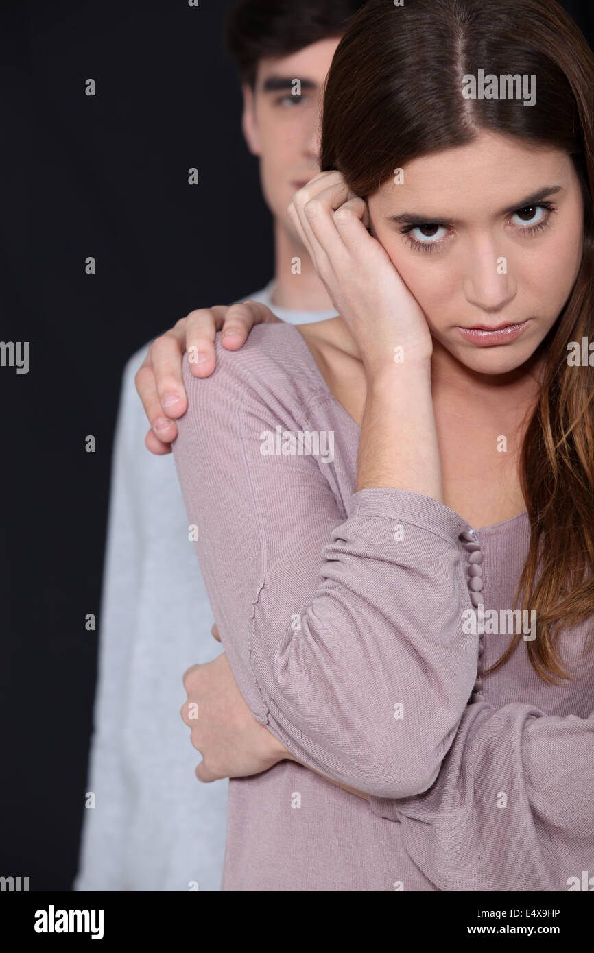 Young couple arguing Stock Photo - Alamy