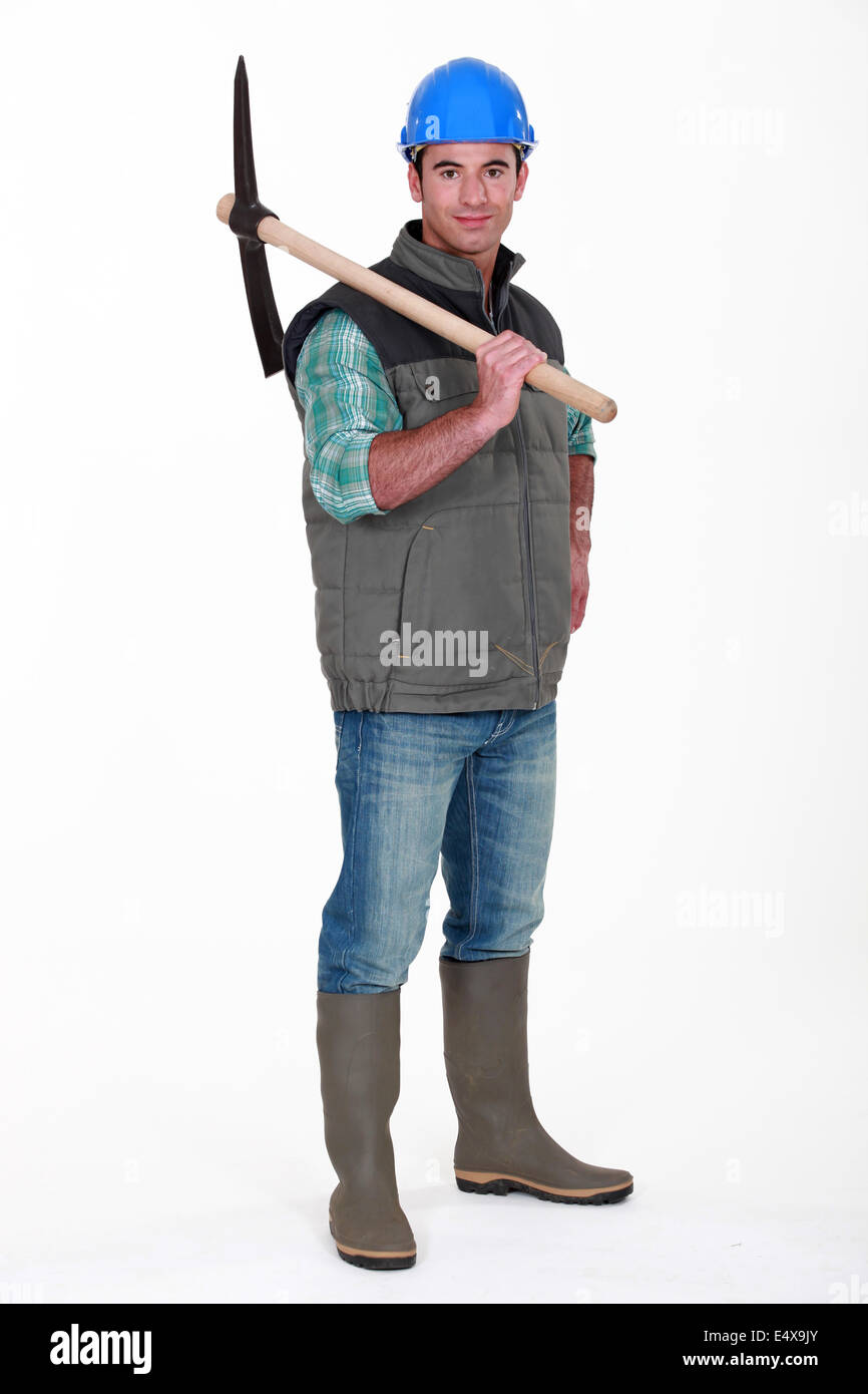 Pickaxe male hi-res stock photography and images - Alamy