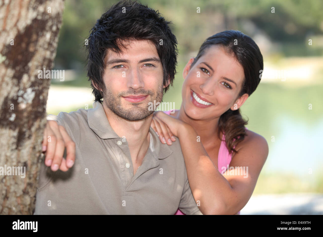 Couple enjoying a beautiful day out together Stock Photo - Alamy