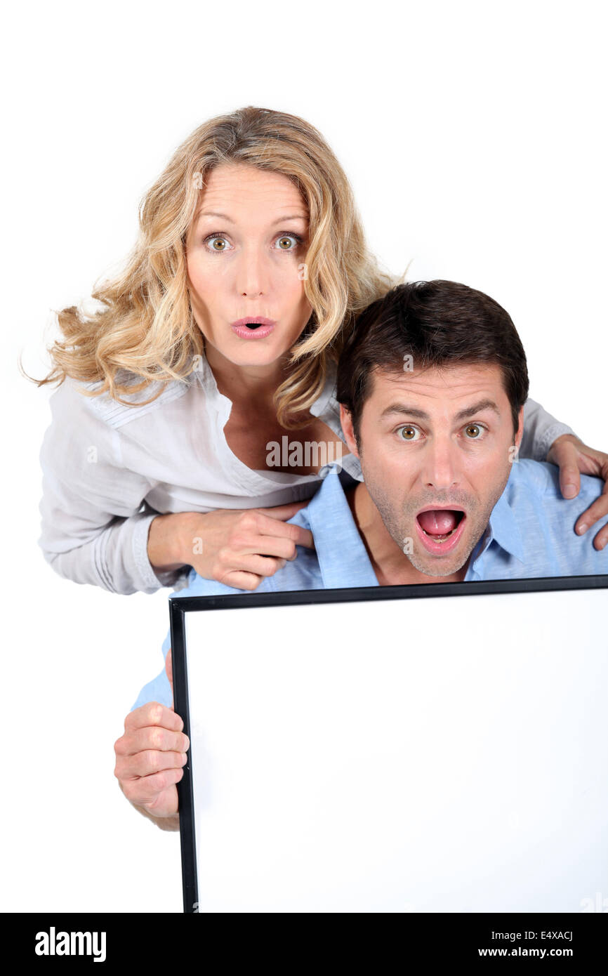 Surprised wife hi-res stock photography and images - Alamy