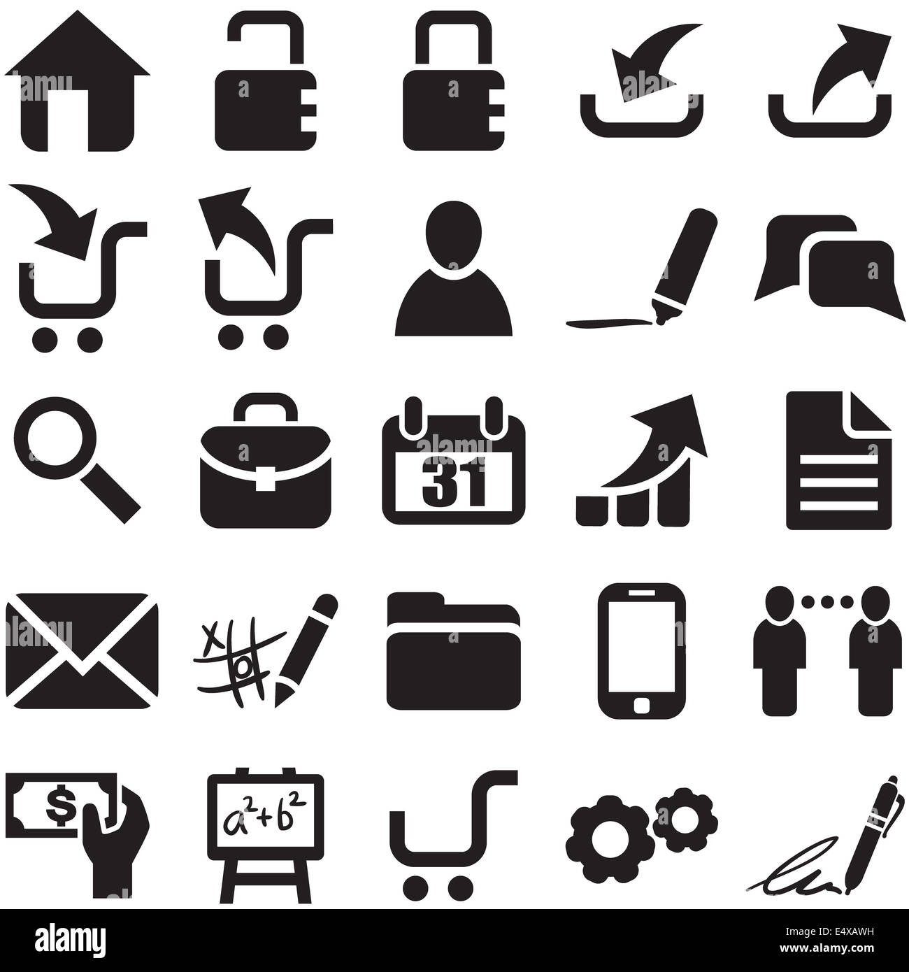 Pictogrammes pictogrammes hi-res stock photography and images - Alamy