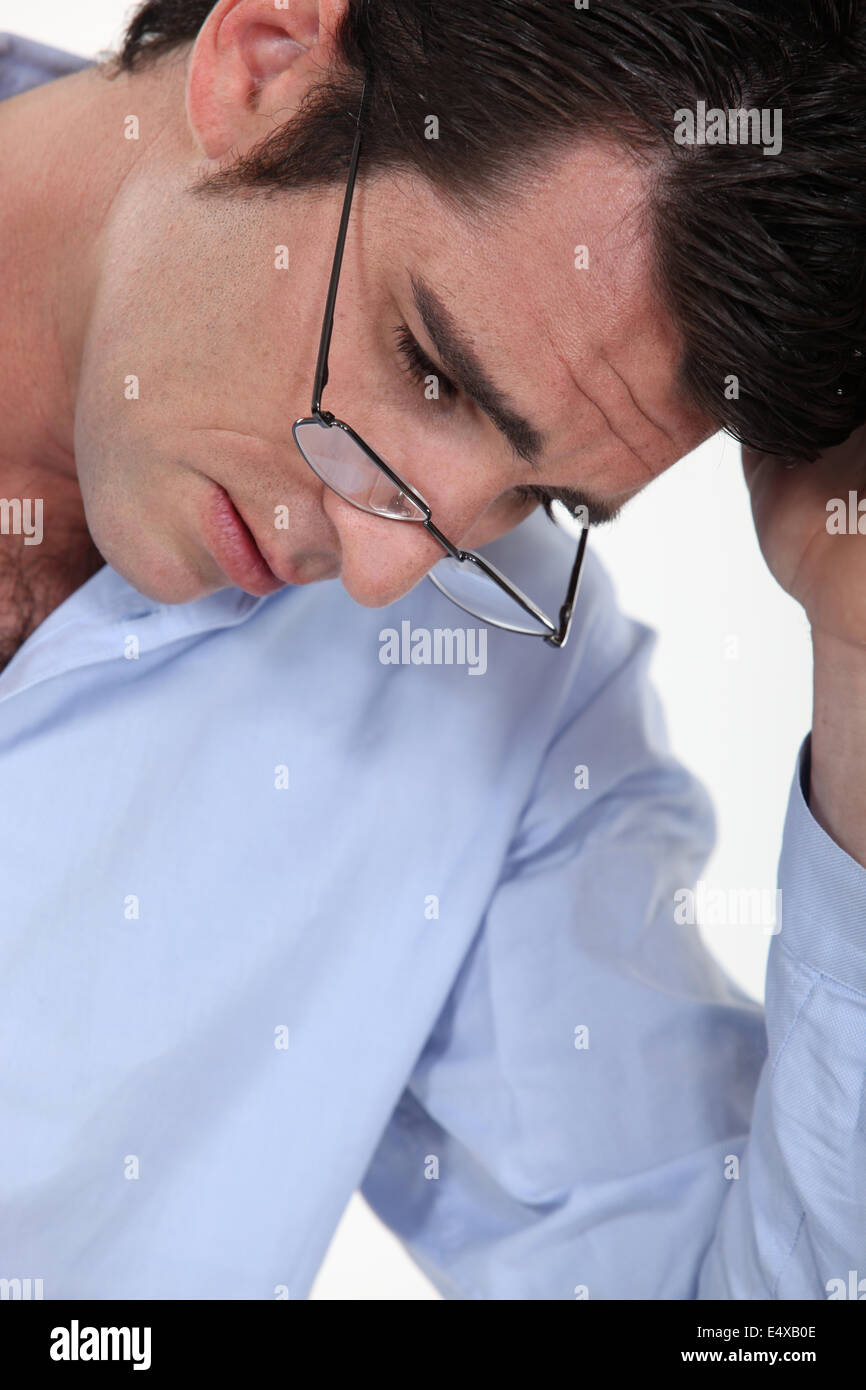 Employee overwhelmed hi-res stock photography and images - Alamy