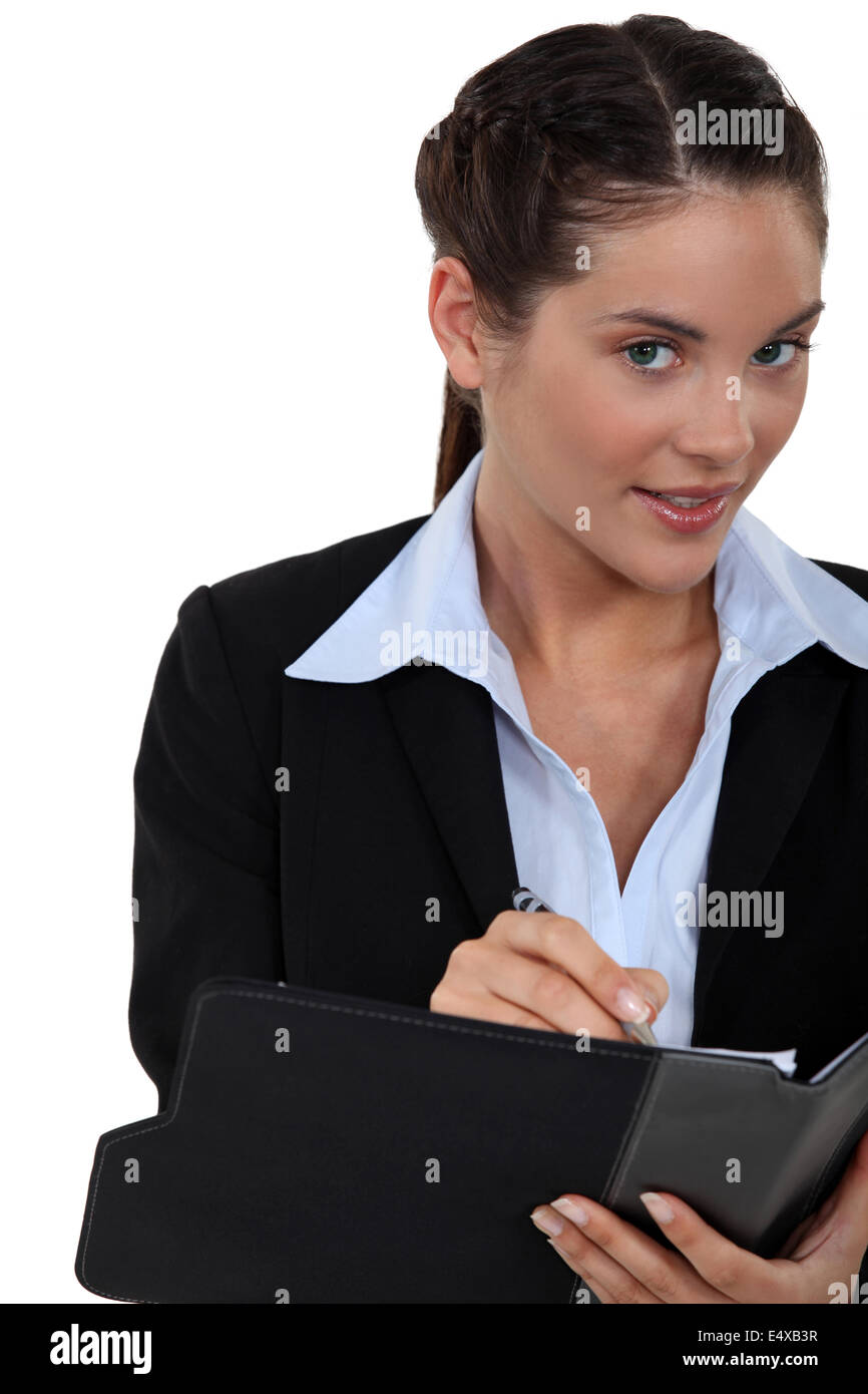 Office agenda writing hi-res stock photography and images - Alamy