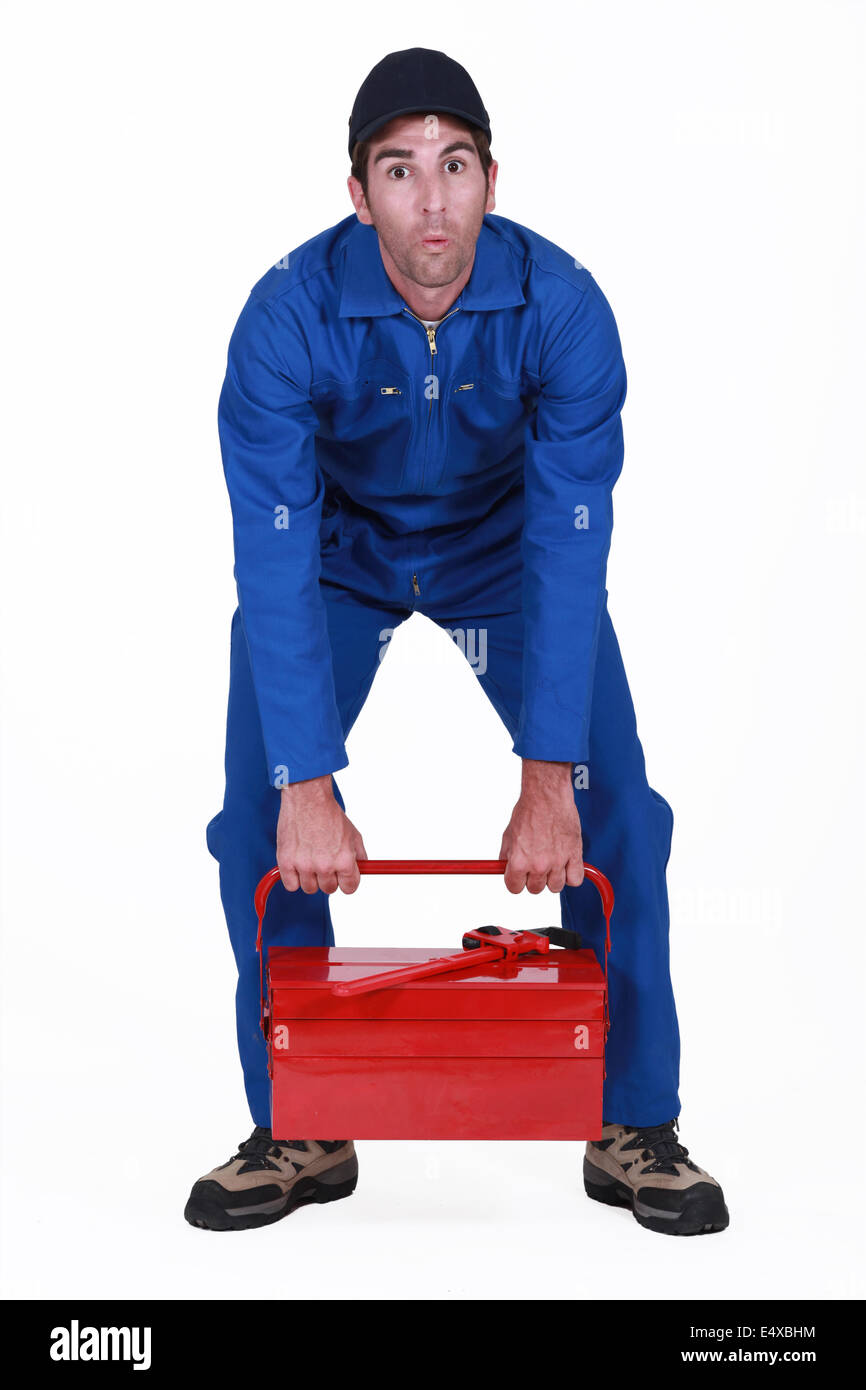 Tool box; contractor hi-res stock photography and images - Alamy