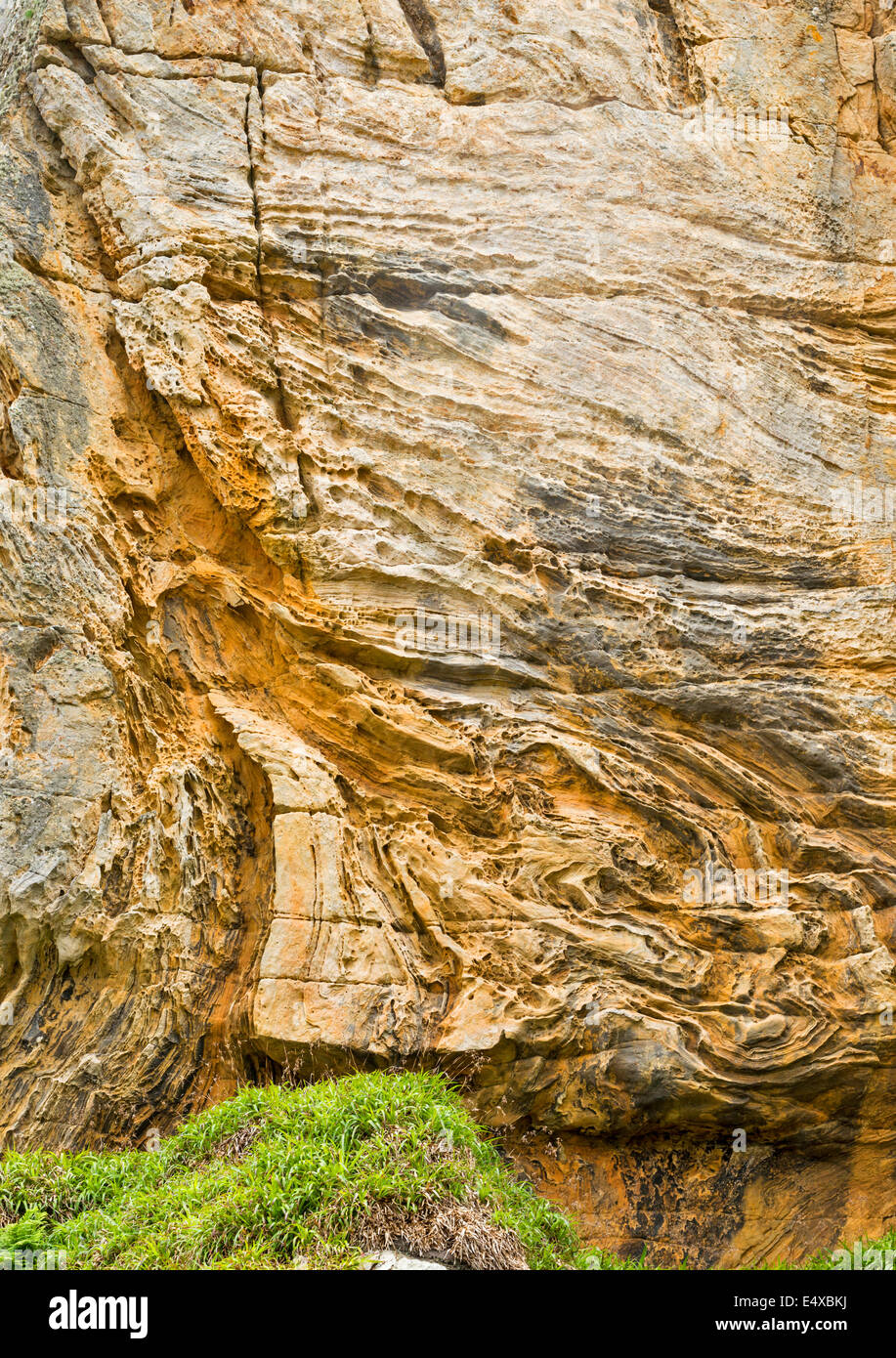 Cave near hopeman moray scotland hi-res stock photography and images ...