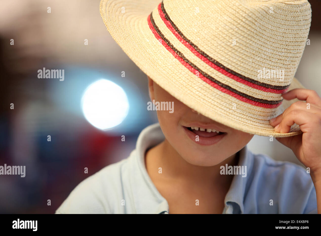 You cannot see my face Stock Photo - Alamy