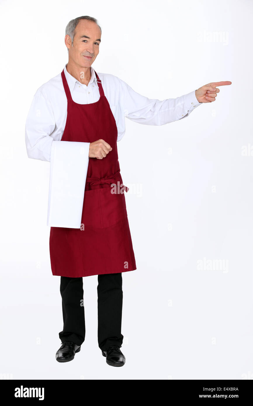 Pointing at bar hi-res stock photography and images - Alamy