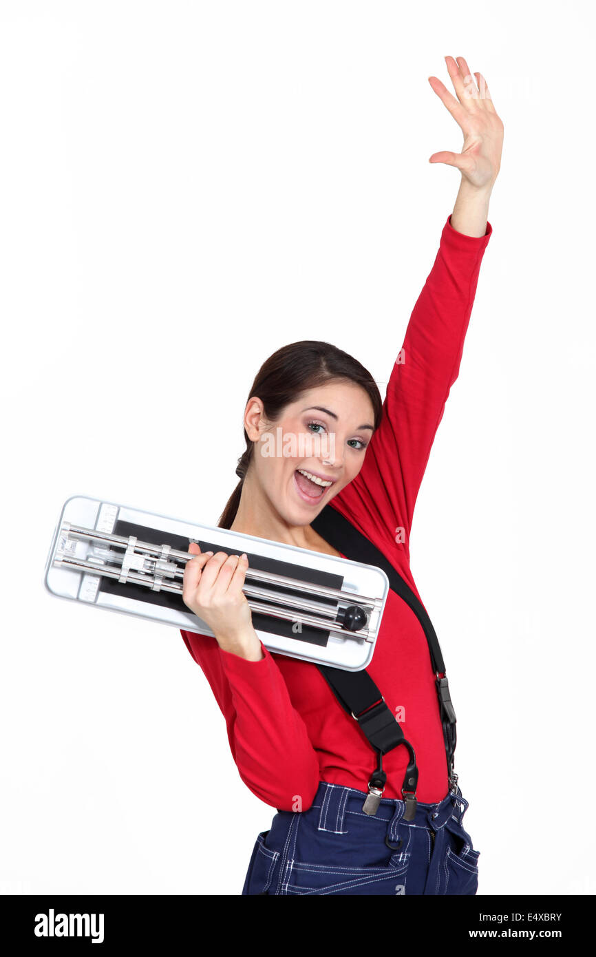 Female Tiler High Resolution Stock Photography and Images - Alamy