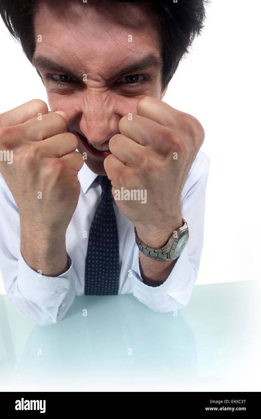 Gnashing of teeth hi-res stock photography and images - Alamy