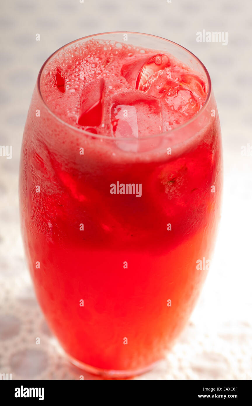selection of fruits long drinks Stock Photo - Alamy