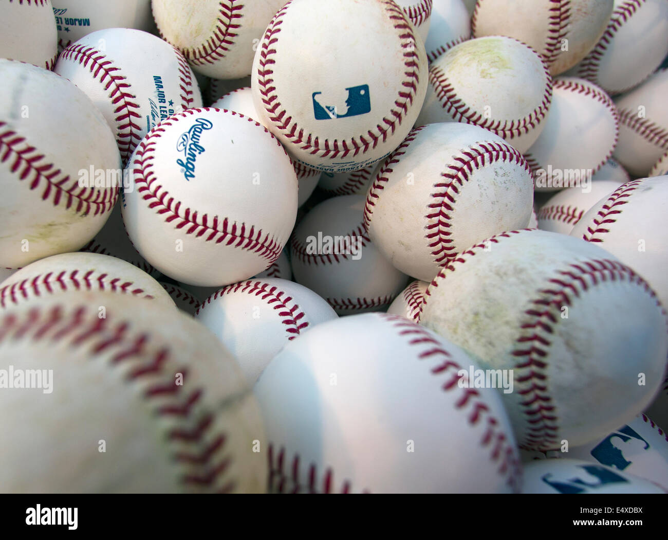 Pile of baseballs hi-res stock photography and images - Alamy