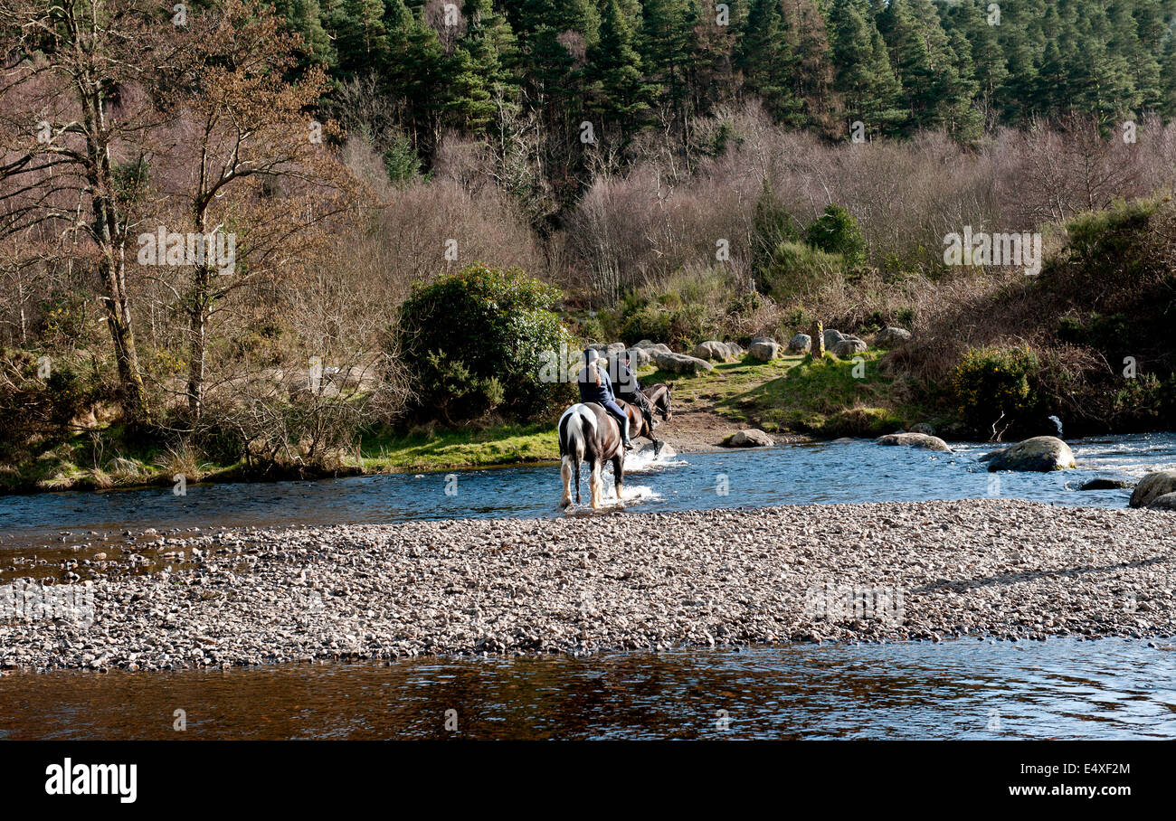 Across river in wicklow, Ireland Stock Photo - Alamy