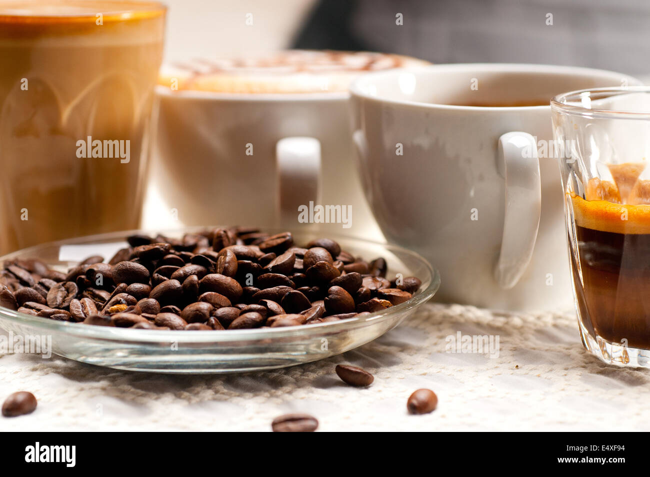 Selection of coffee hi-res stock photography and images - Alamy