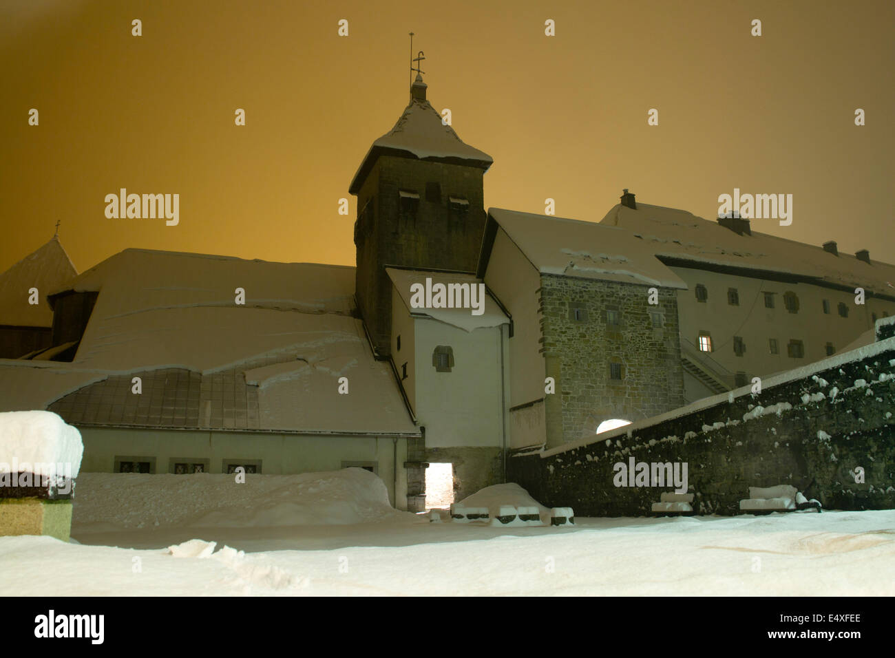 Monastery of Roncesvalles on the Great walk of Saint James, Jakobsweg ...