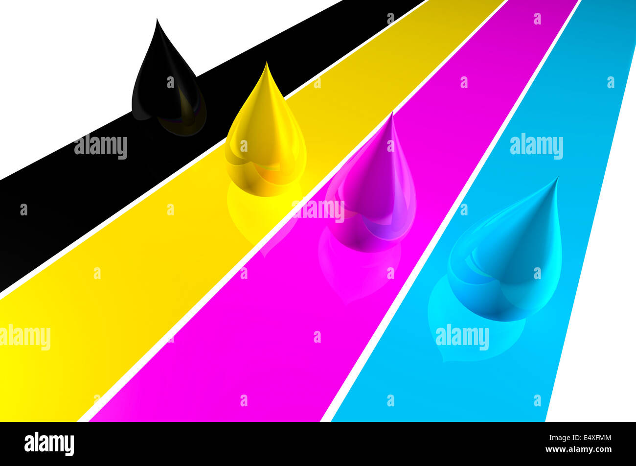 CMYK background. CMYK concept Stock Photo - Alamy