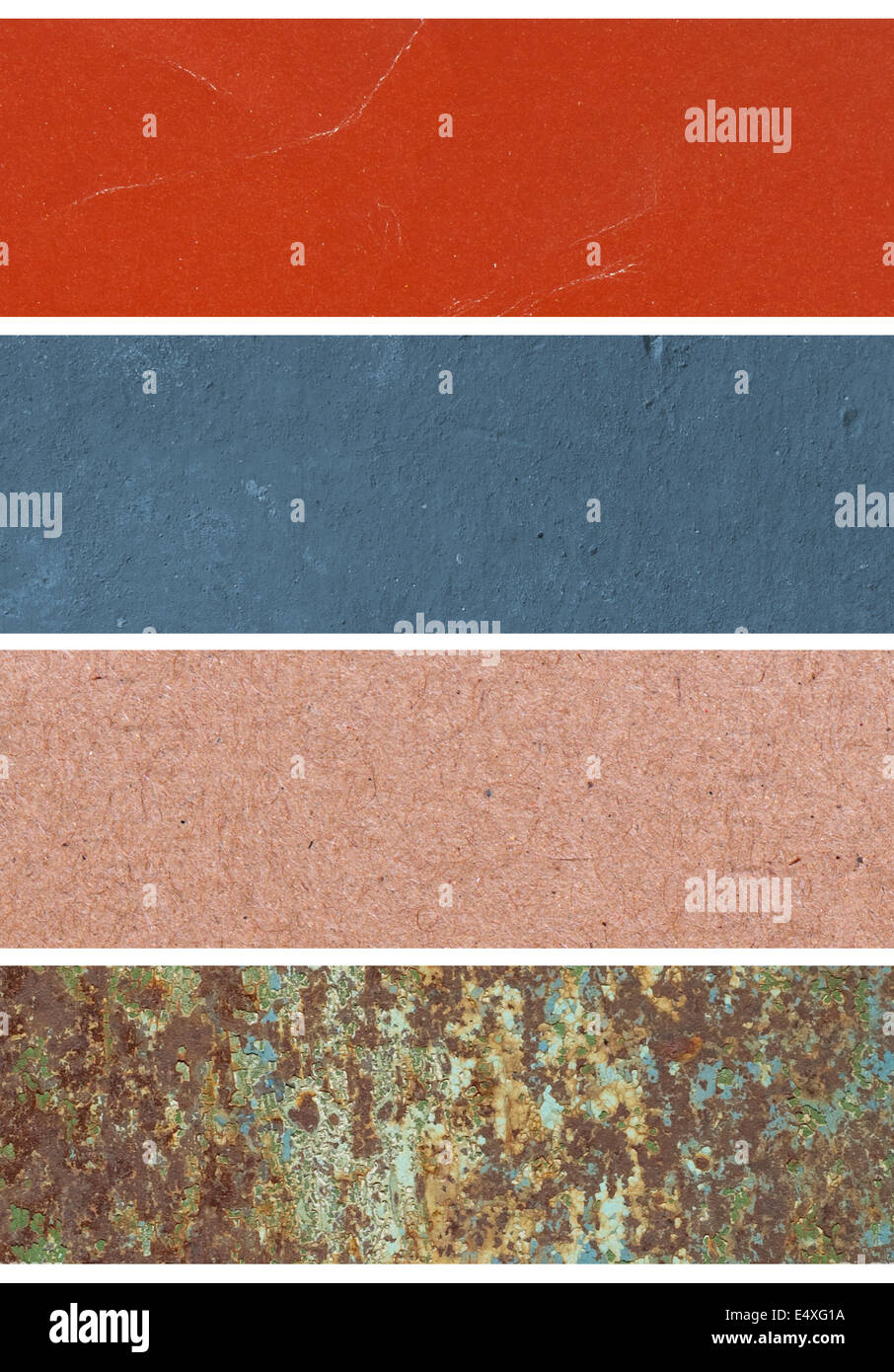 Set of different textures Stock Photo - Alamy