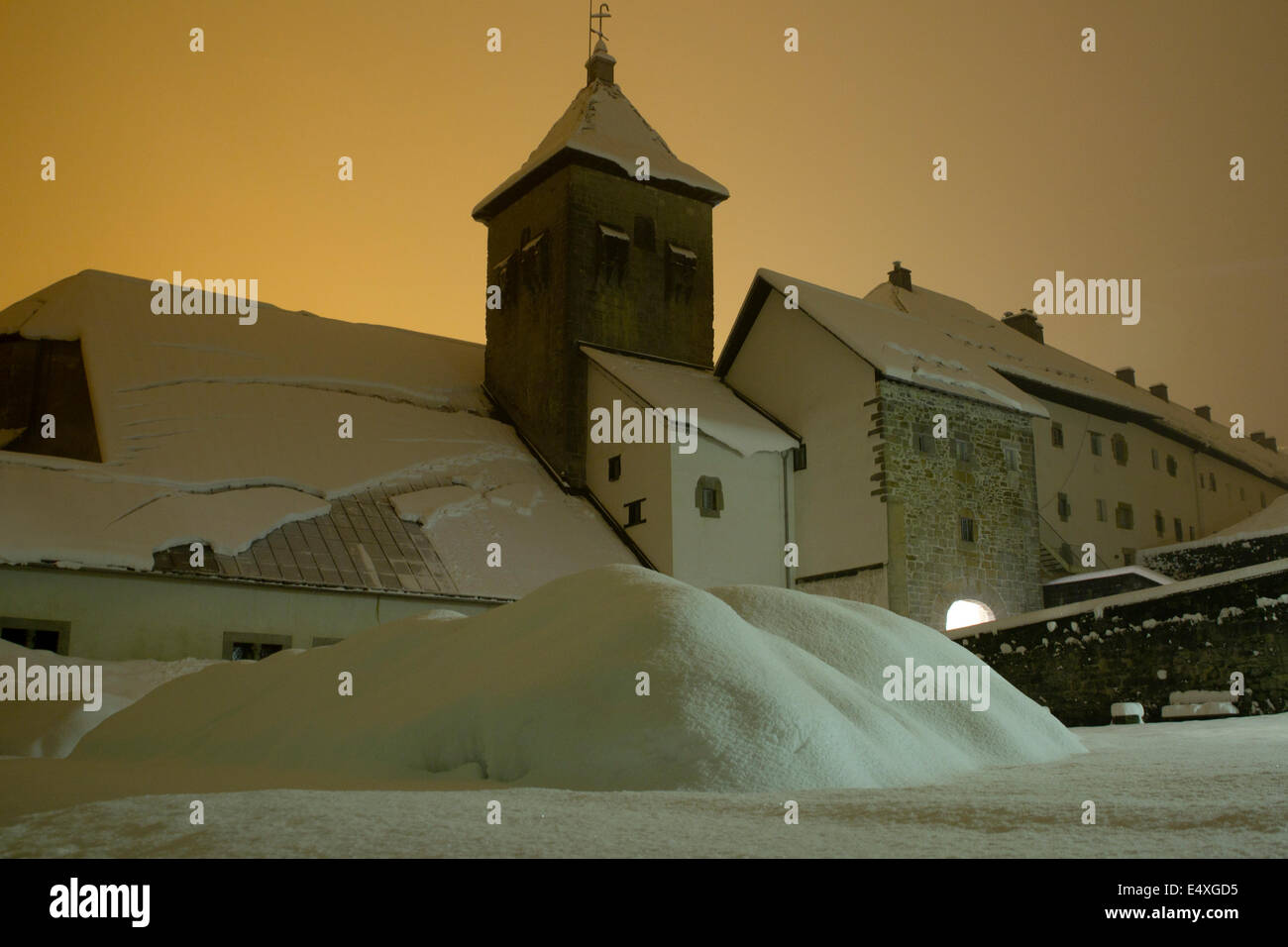 Monastery of Roncesvalles on the Great walk of Saint James, Jakobsweg ...