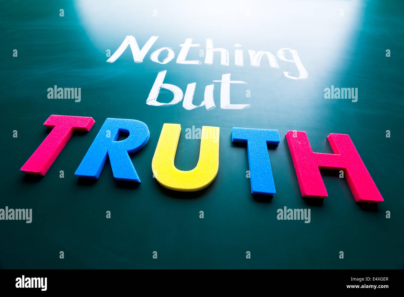 Nothing but truth Stock Photo - Alamy