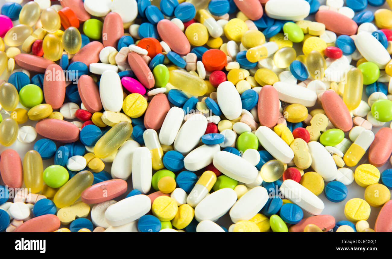 Colorful dosage hi-res stock photography and images - Alamy