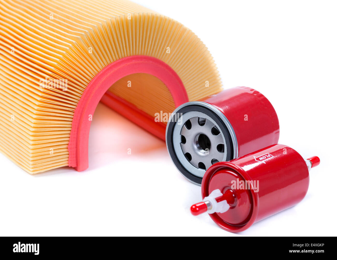 set of filters for car Stock Photo - Alamy