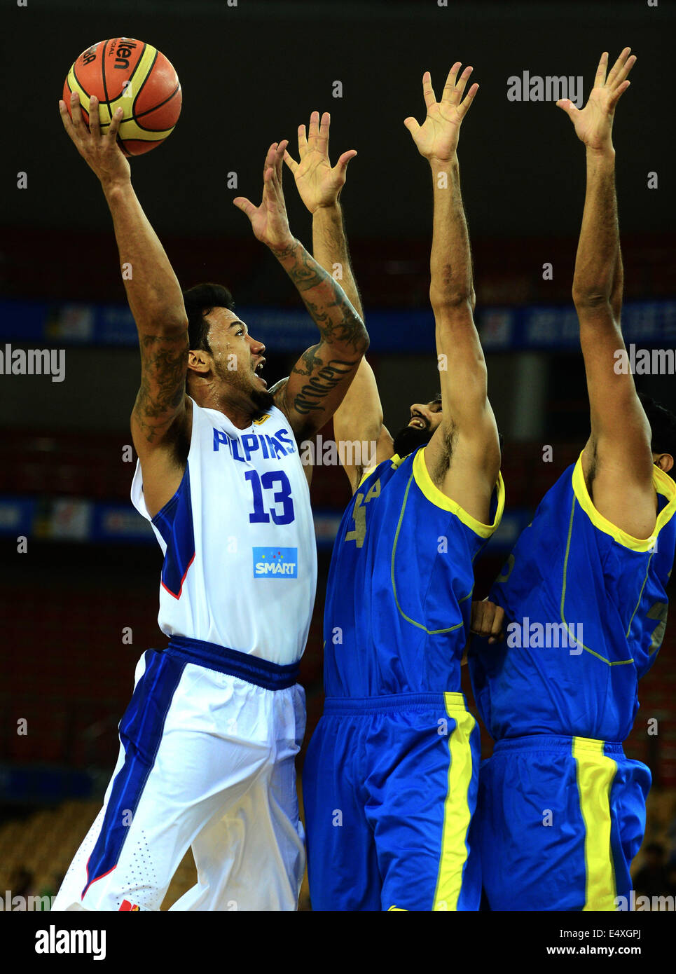 Wuhan, China's Hubei Province. 17th July, 2014. Washington Anthony ...