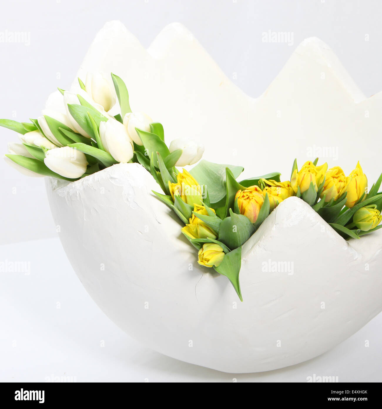 Celebrating Easter in Spring Stock Photo - Alamy