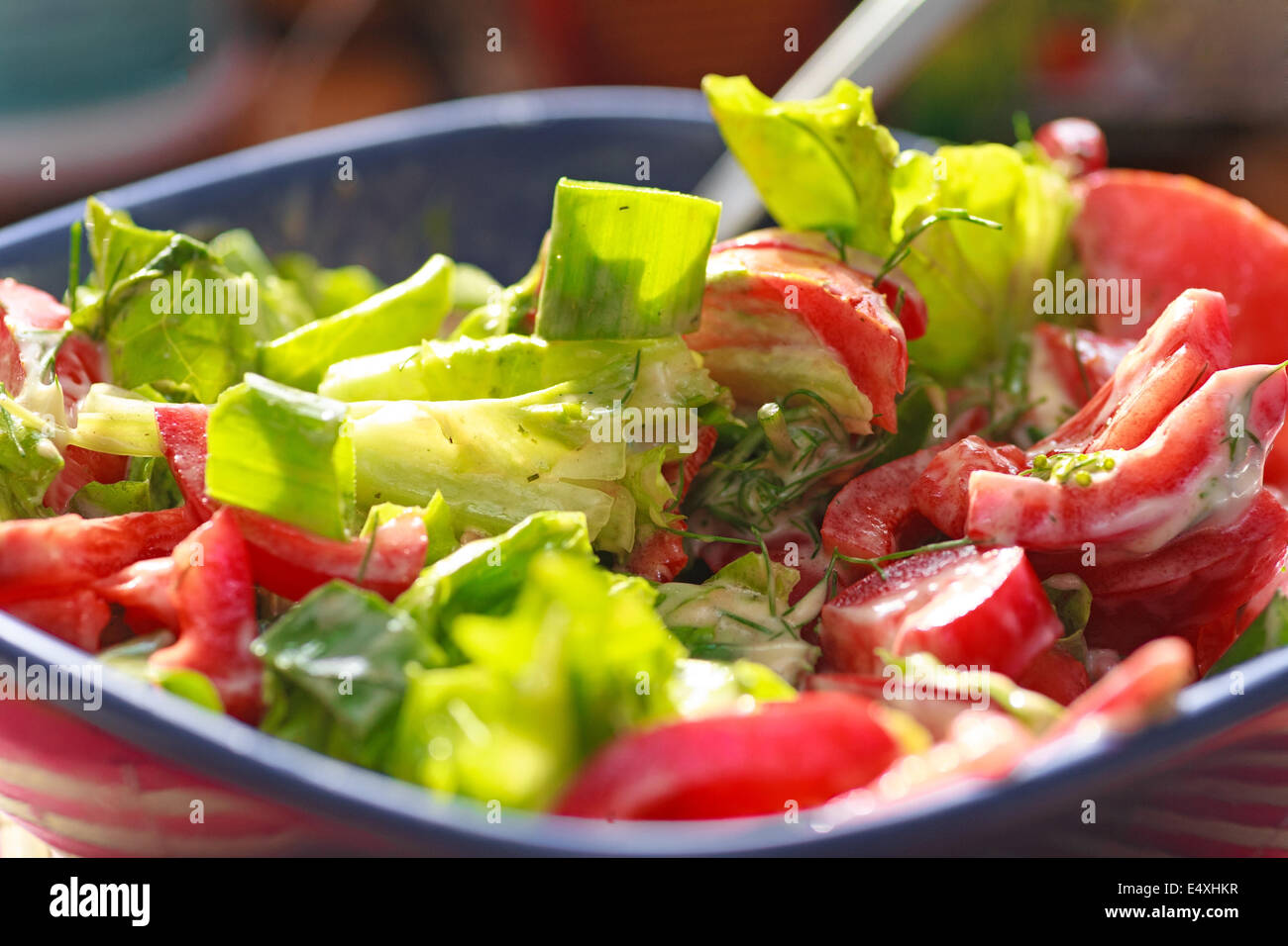 Fresh crisp salad hi-res stock photography and images - Alamy
